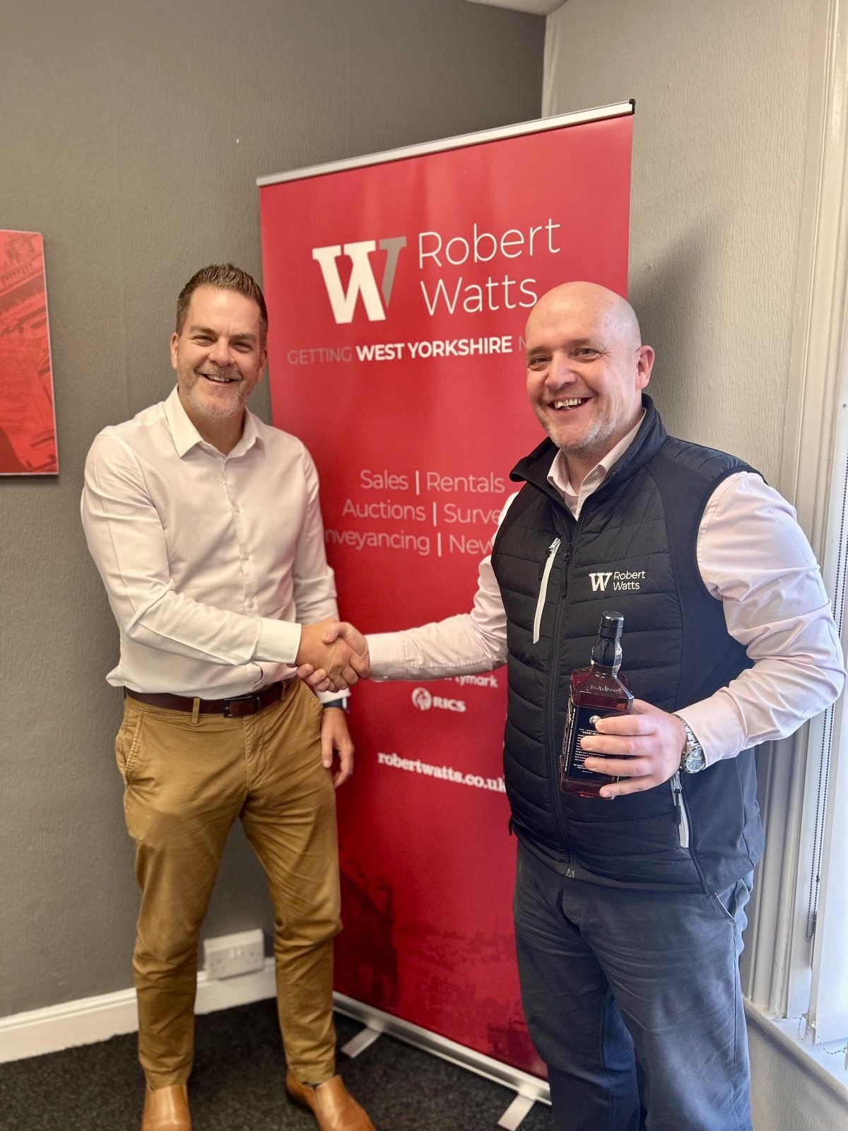 James Hart Marks 12,000 Market Appraisals - Robert Watts Estate Agents